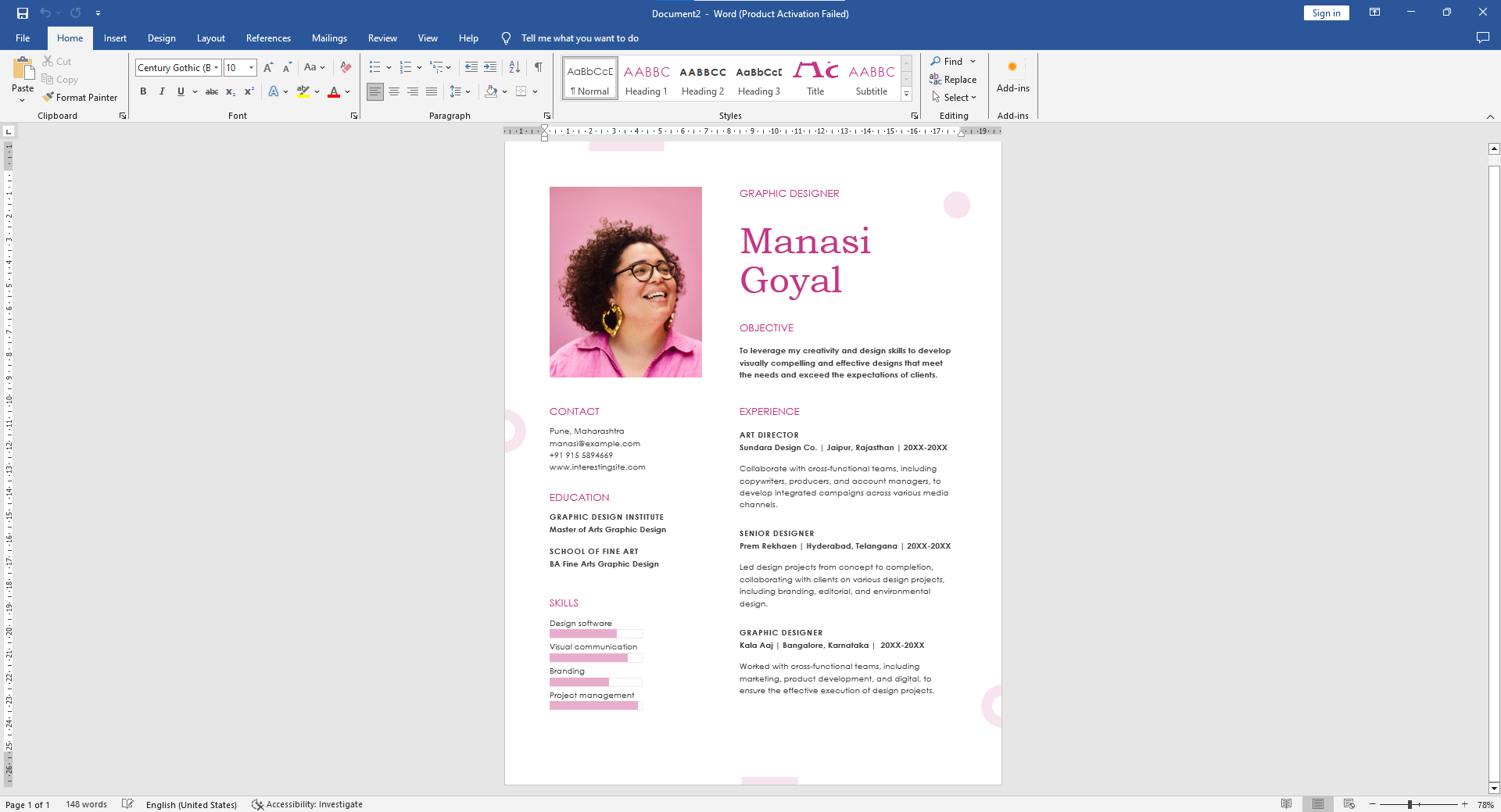 Cara Membuat CV Word Keren dan Simple Terbaru! - RajaLoker Artikel